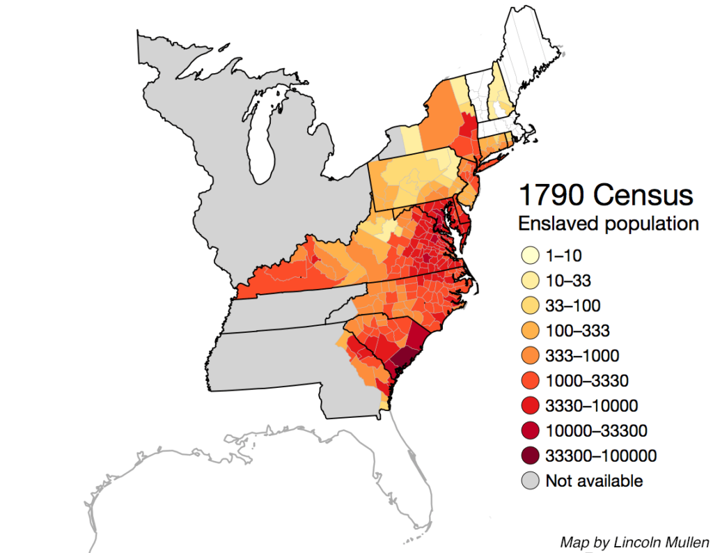 Online Interactive Map Charts the Spread of Slavery in the United ...