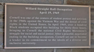 Cornell University Commemorates the 1969 Willard Straight Hall Takeover ...